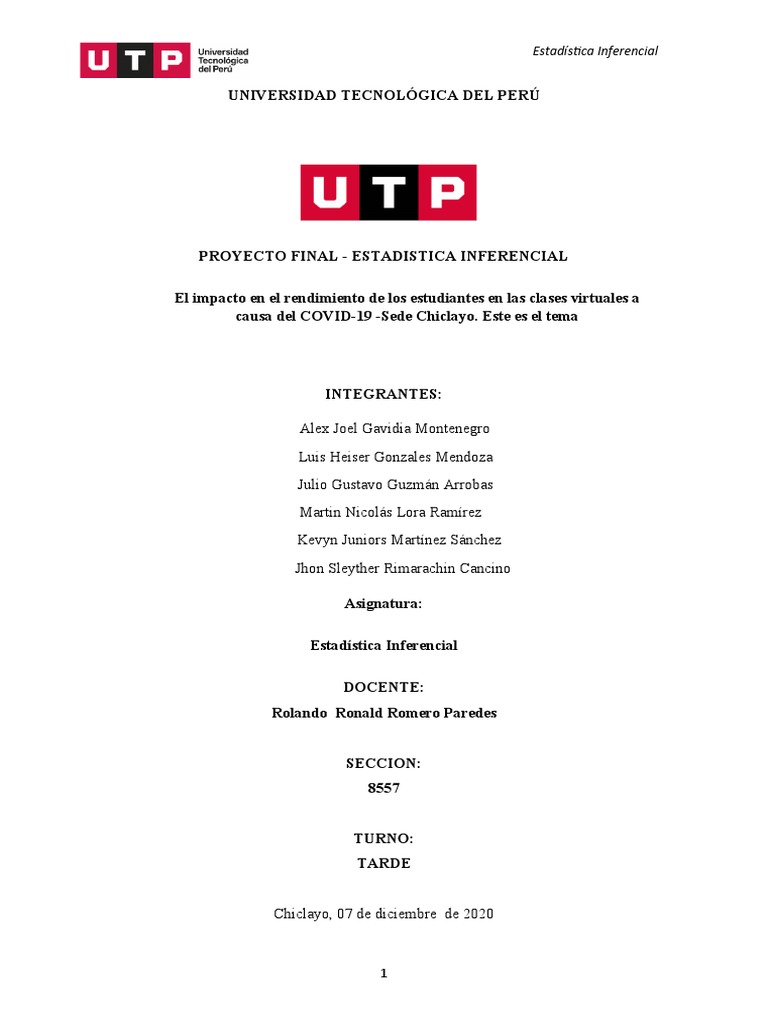Proyecto Final Estadistica Inferencial | PDF | Teléfonos móviles | Internet