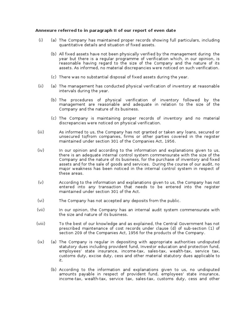 35 Caro Audit Report | PDF | Debenture | Securities (Finance)