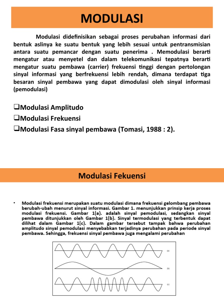 Proses dan Indeks Modulasi AM/FM | PDF
