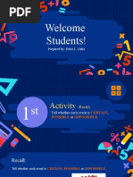 Detailed Lesson Plan in Mathematics 8 Finding The Probability of Simple ...