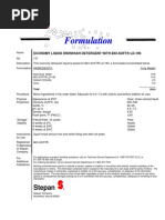 Thinner Formulation | PDF