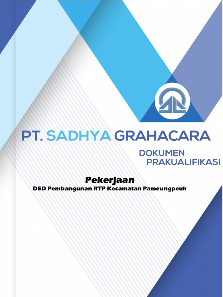 Dokumen PQ PT - Sadhya Terbaru THN 2020 | PDF