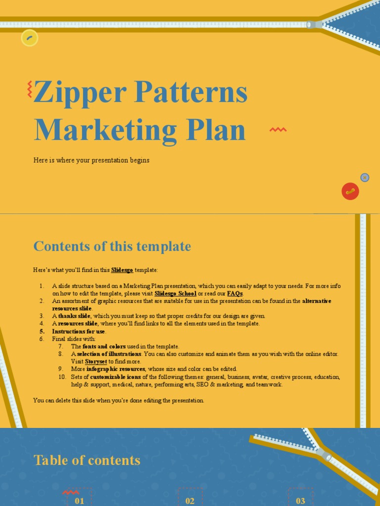 Zipper Patterns MK Plan by Slidesgo | PDF | Planets | Solar System