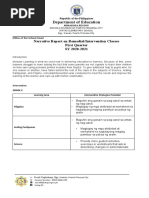 Accomplishment Report For Remedial Activities | PDF