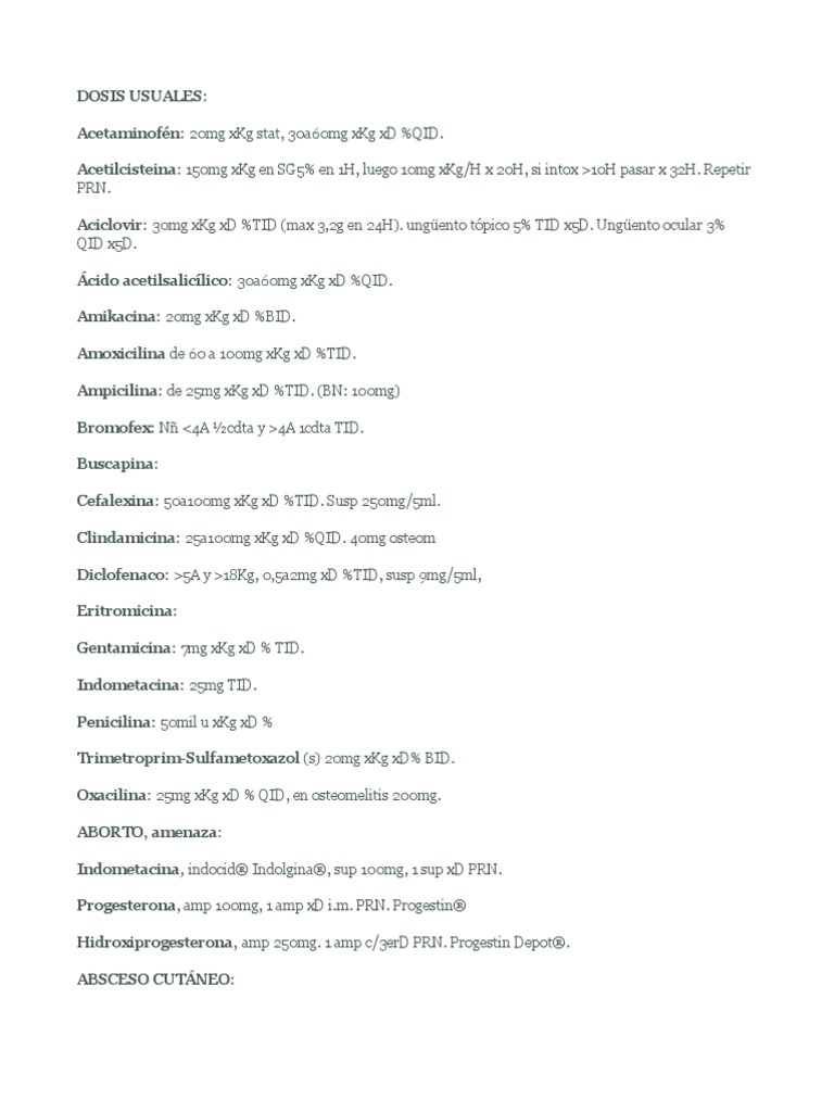 Dosis | PDF | Farmacología | Medicina