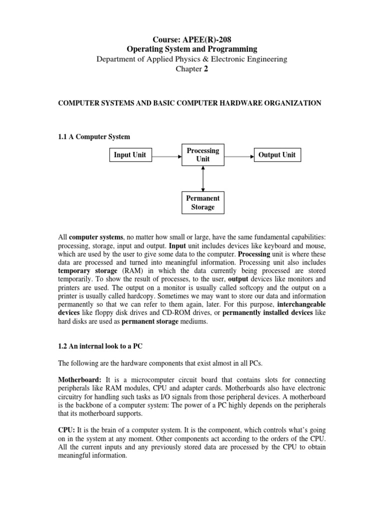 Department of Applied Physics & Electronic Engineering: Course: APEE (R ...