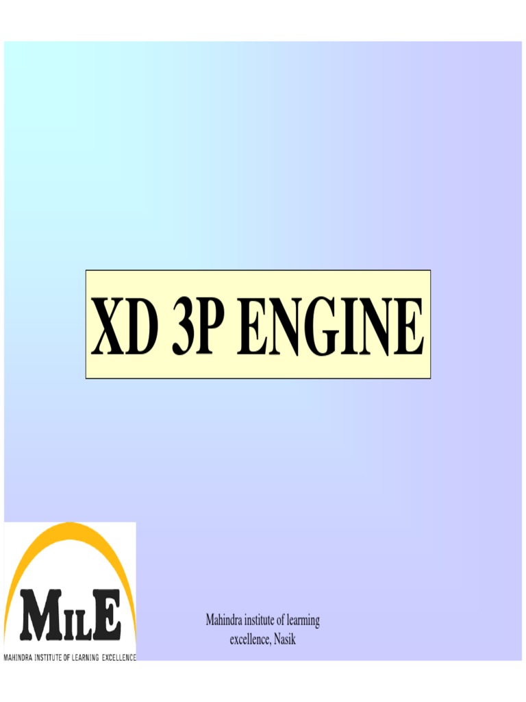 Mahindra XD3P BOLERO PDF | PDF | Piston | Throttle