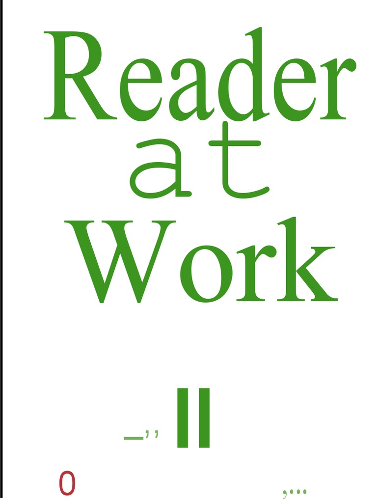 ODTÜ - Reader at Work II | PDF | Atoms | Groundwater