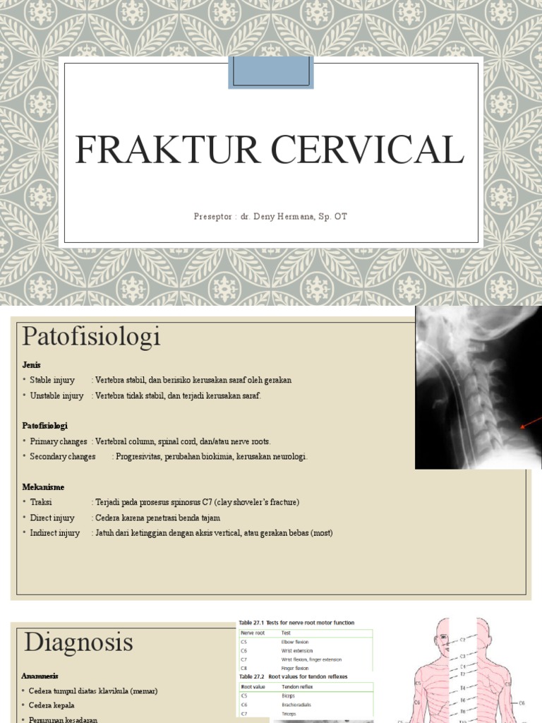 Fraktur Servikal | PDF