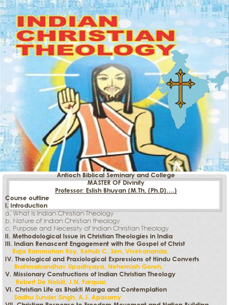 Indian Christian Theology Presentation | PDF | Swami Vivekananda ...