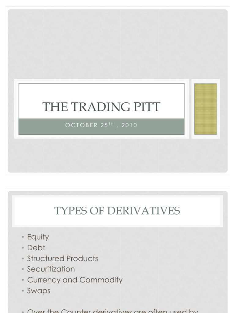 Intro To Derivatives | PDF | Option (Finance) | Derivative (Finance)
