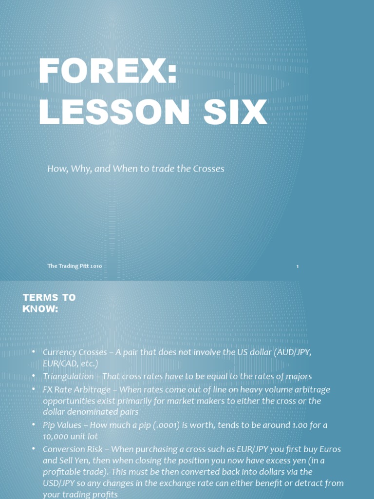 Trading Currency Crosses Explained | PDF | Foreign Exchange Market ...