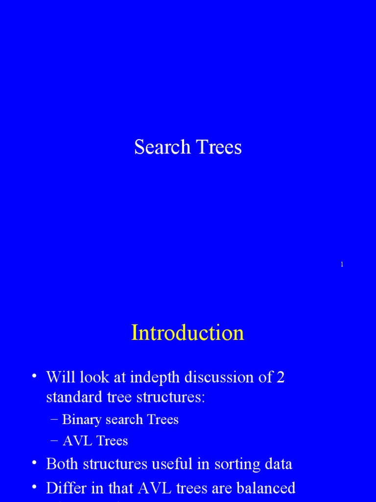Lecture9 SearchTrees | PDF | Information Retrieval | Mathematical Logic