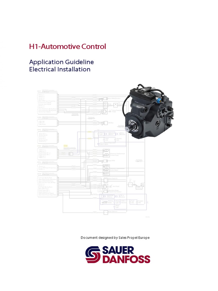 H1-Automotive Control: Application Guideline Electrical Installation ...