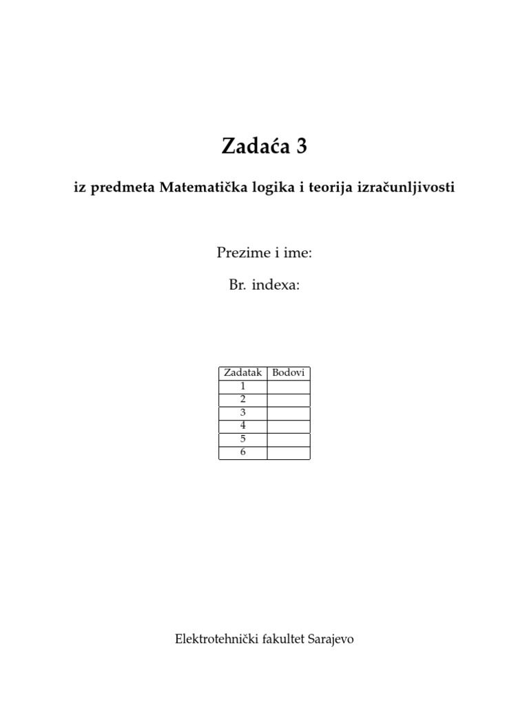 Zadaca 3 | PDF