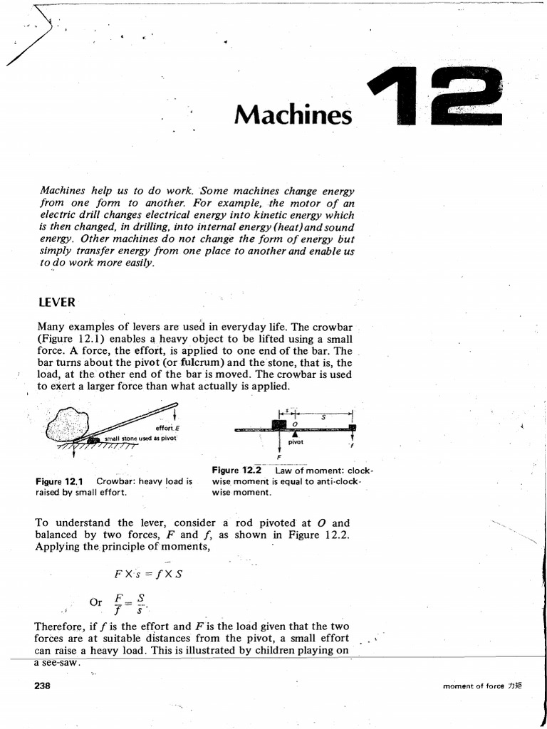 Machines+Archimedes' Principle | PDF | Lever | Buoyancy