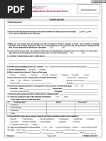 Pelvic Floor Assessment Form Template | PDF | Urinary Incontinence ...