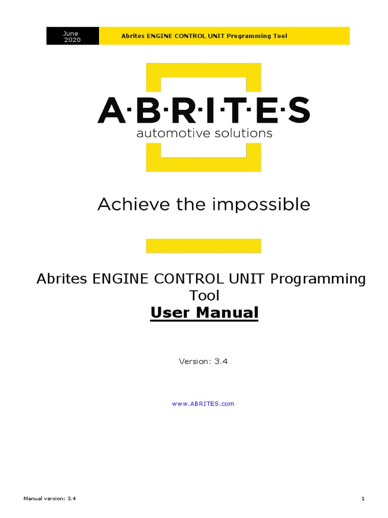 Ecu Programming Tool User Manual 05062020 | PDF | Booting | Flash Memory