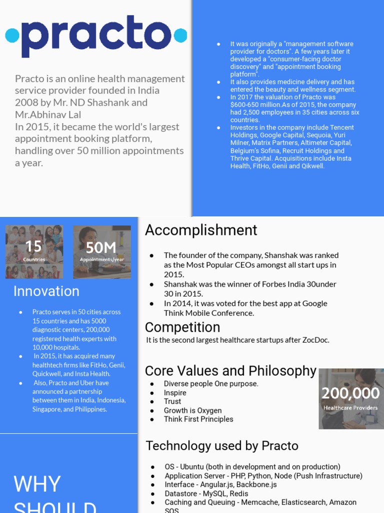 Practo Presentation | PDF | Amazon Web Services | Computer Science