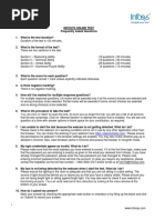 TOFAS International Mathematics Test - Steps and Guideline | PDF