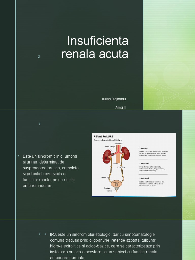 Insuficienta Renala Acuta | PDF