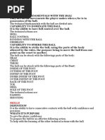 Football Skills Assessment Rubric | PDF | Teams | Games Of Physical Skill