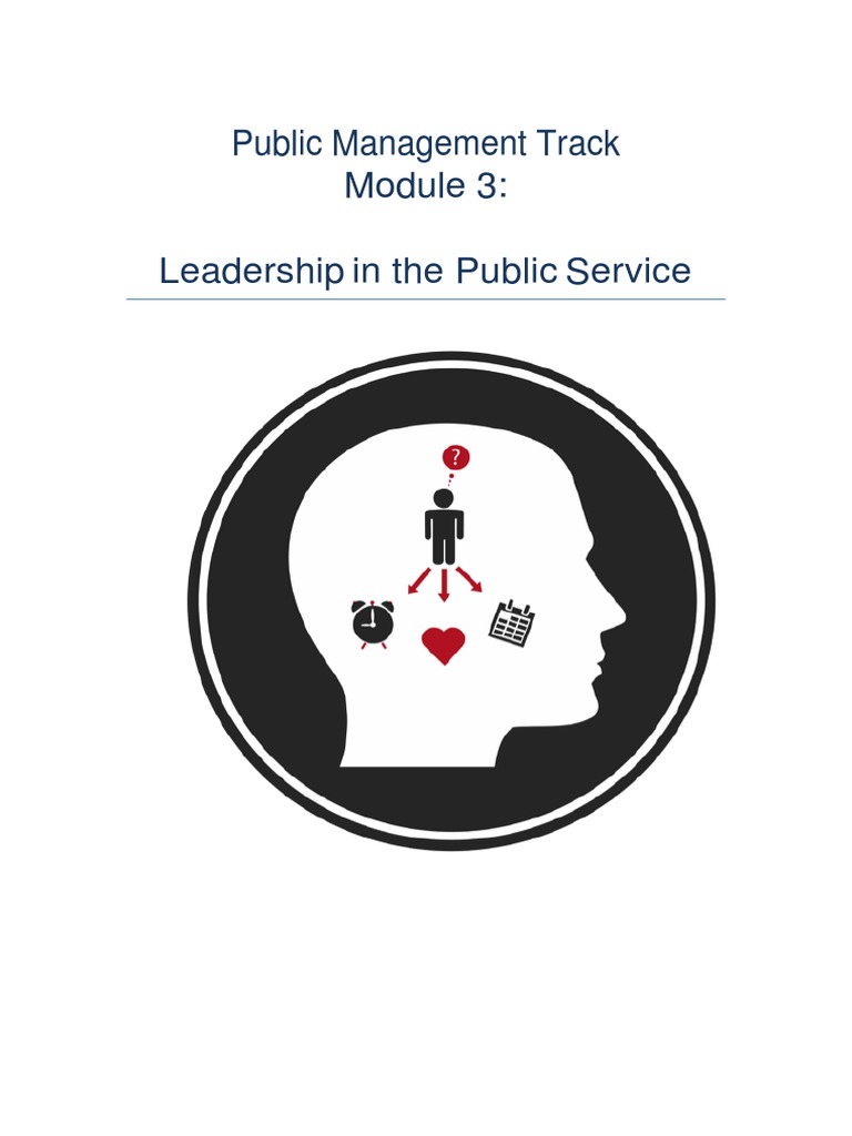 Public Management Track Leadership in The Public Service | PDF ...