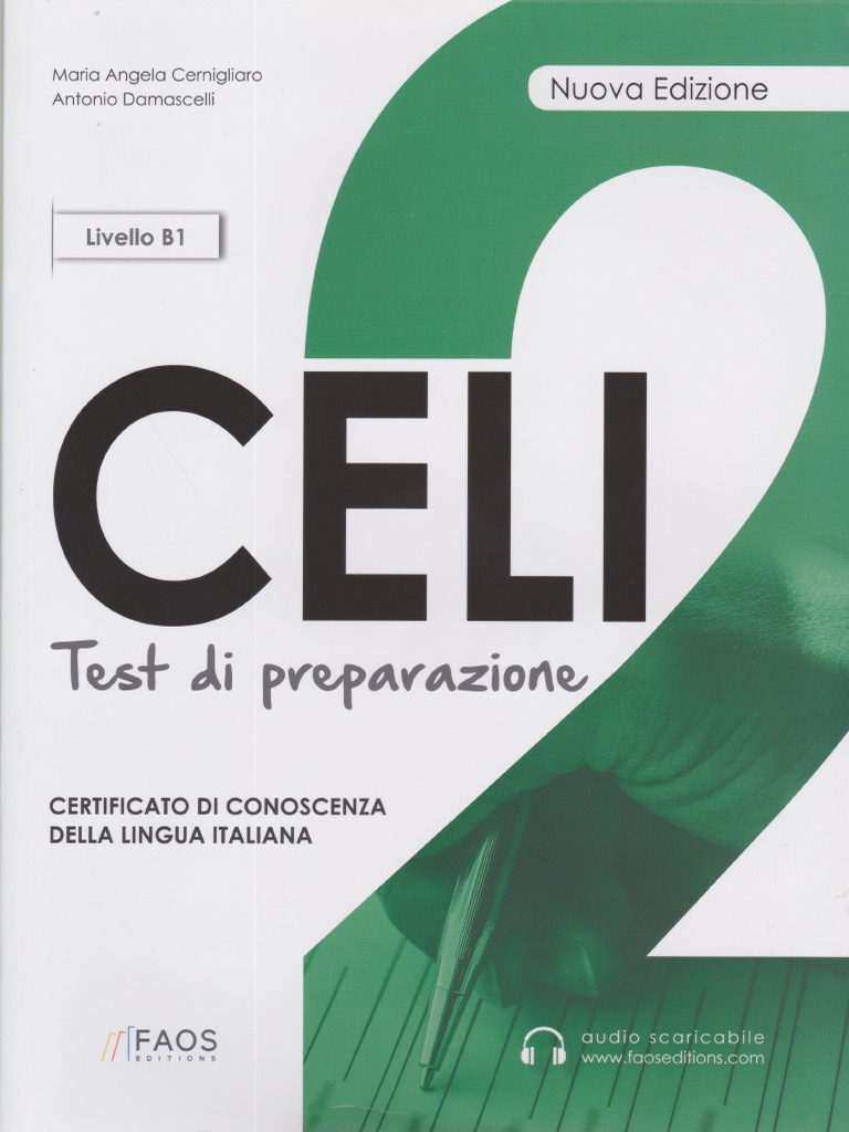 Cernigliaro Maria Angela Celi 2 Test Di Preparazione | PDF