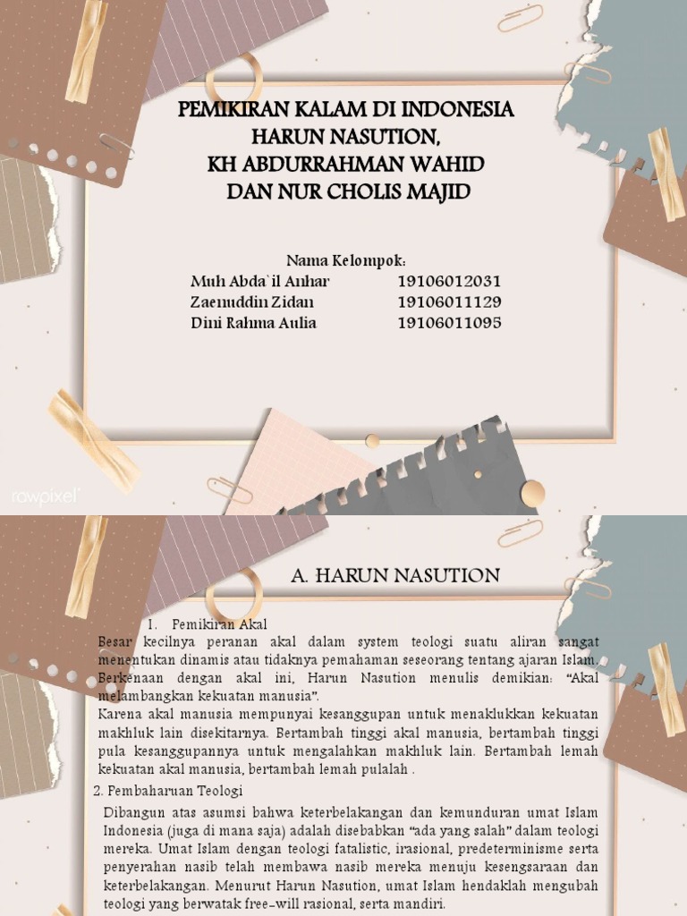 Ilmu Kalam Kelompok 10 Pdf