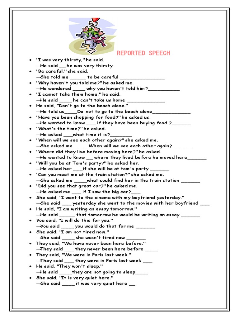 Carlos Caro - Reported Exercises | PDF