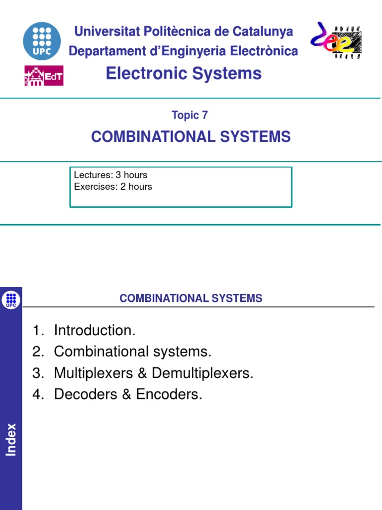 Combinational Circuits Explained | PDF | Integrated Circuit ...