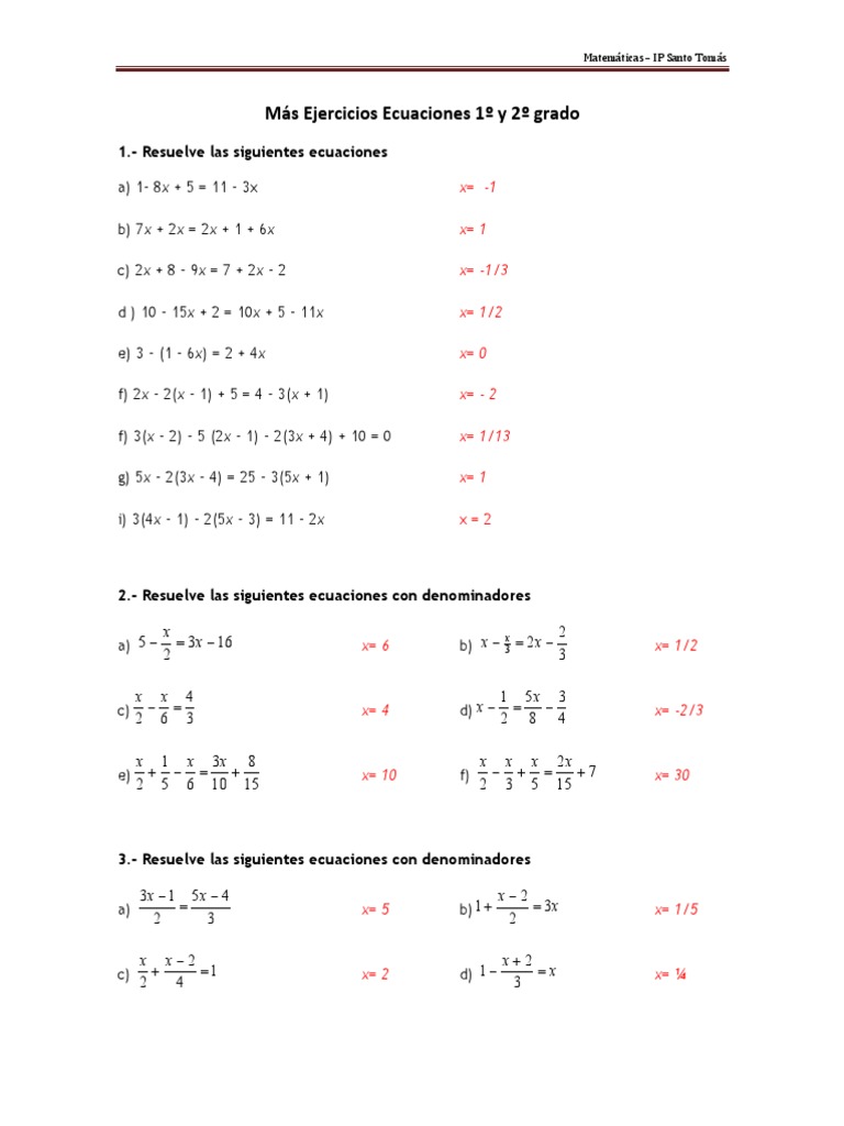 09 Mas Ecuaciones | PDF | Enseñanza de matemática