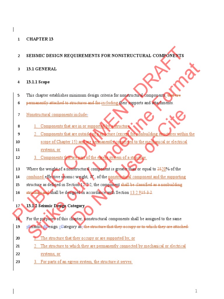 ASCE 7-22 CH 13 - For PC - Sou | PDF | Mechanical Engineering | Civil ...