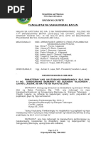 Brgy. Resolution Sample | PDF