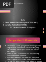 Obat Golongan Sulfa dan Kegunaannya | PDF