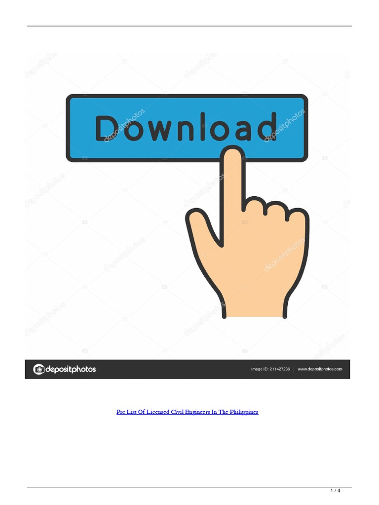 PRC Licensed Civil Engineers List | PDF | Engineer | Licensure