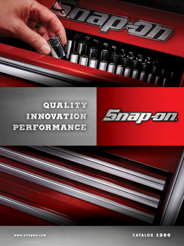 Snap On | PDF | Tools | Manufactured Goods