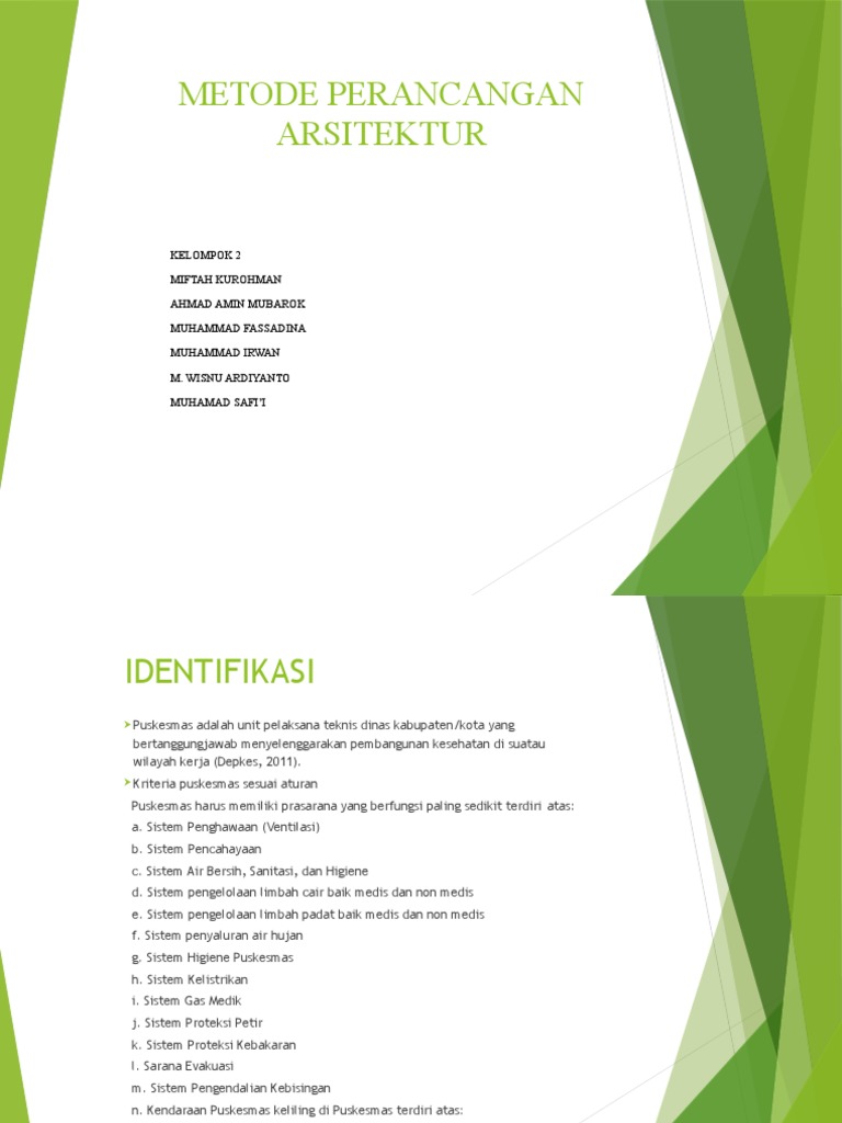 Metode Perancangan Arsitektur | PDF