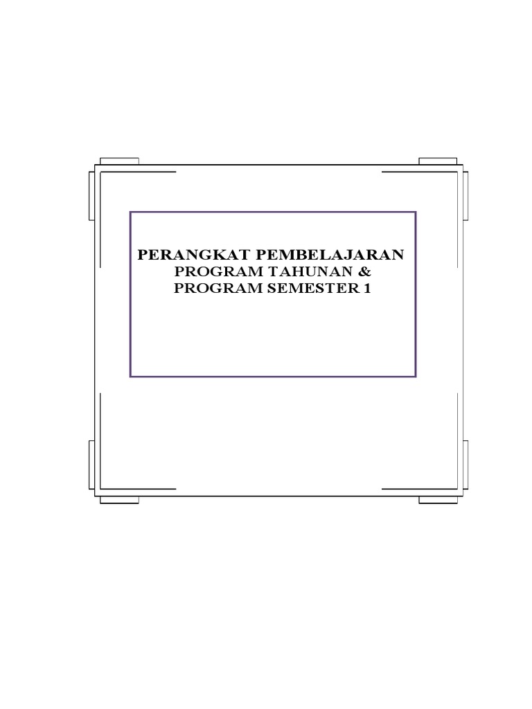 Program Tahunan Kelas 5 | PDF