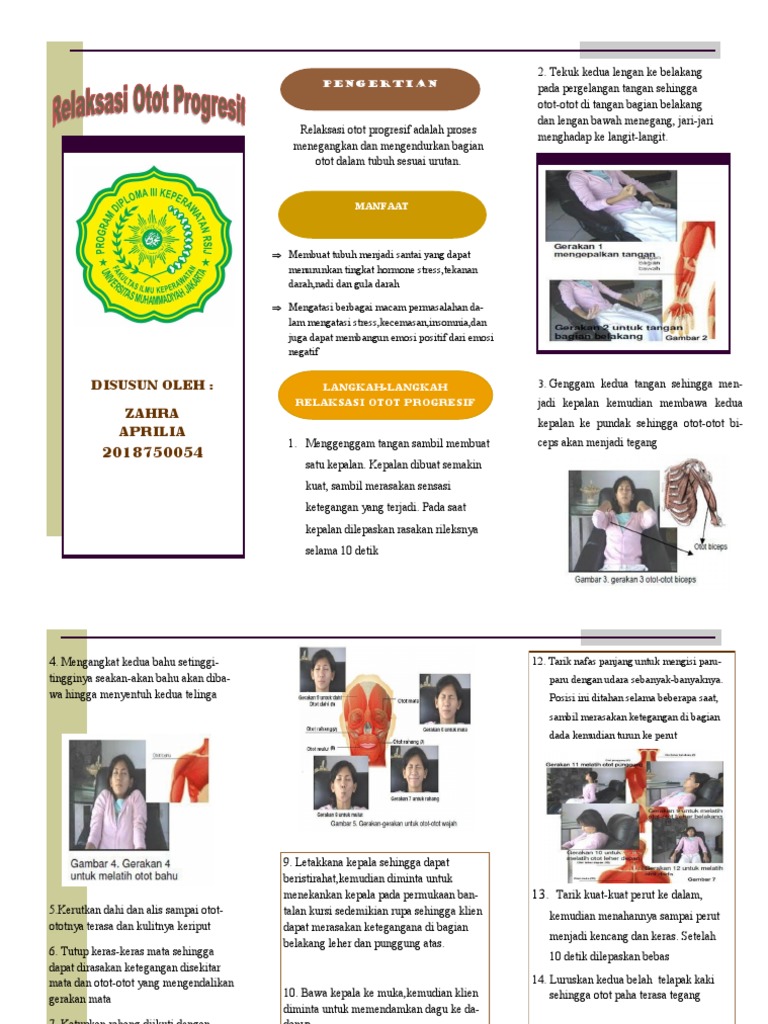 Leaflet Relaksasi Otot Progresif | PDF