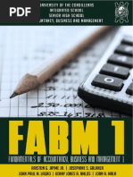 Grade 11 ABM Module 1: Accounting Basics | PDF | Accounting | Bookkeeping