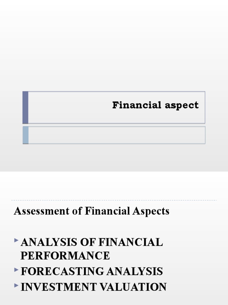 11 - Financial Aspect | PDF | Net Present Value | Capital Budgeting