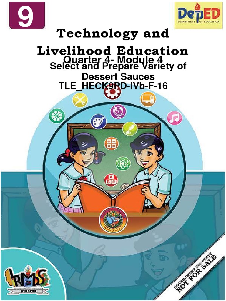 Cookery 9 Q4 M4 Marie Jane Umali | PDF | Custard | Desserts