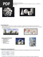 Dimensional Transformation, Subtractive, Additive Forms and ...