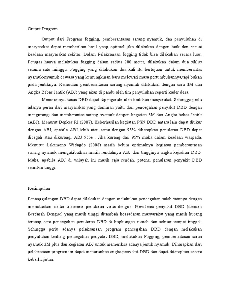 Output Program | PDF