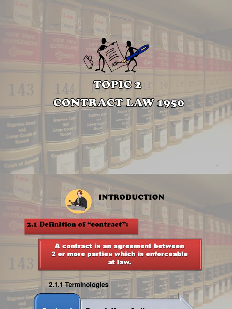 Chapter 2 - Contract Law | PDF | Misrepresentation | Offer And Acceptance
