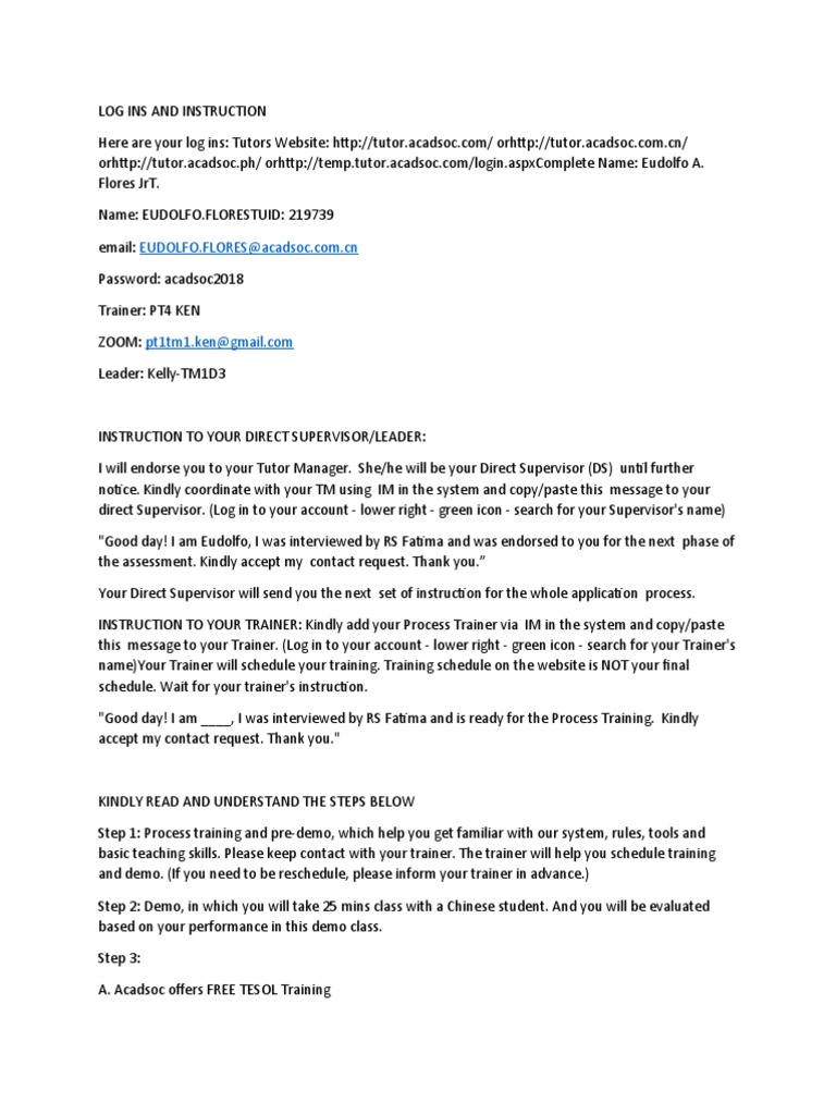 Acadsoc Pdf English As A Second Or Foreign Language Communication