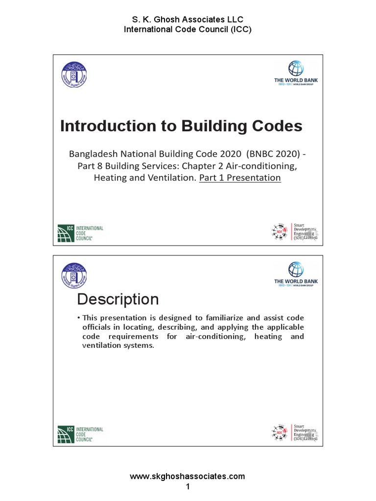 Bangladesh Building Code: HVAC Standards | PDF | Ventilation ...