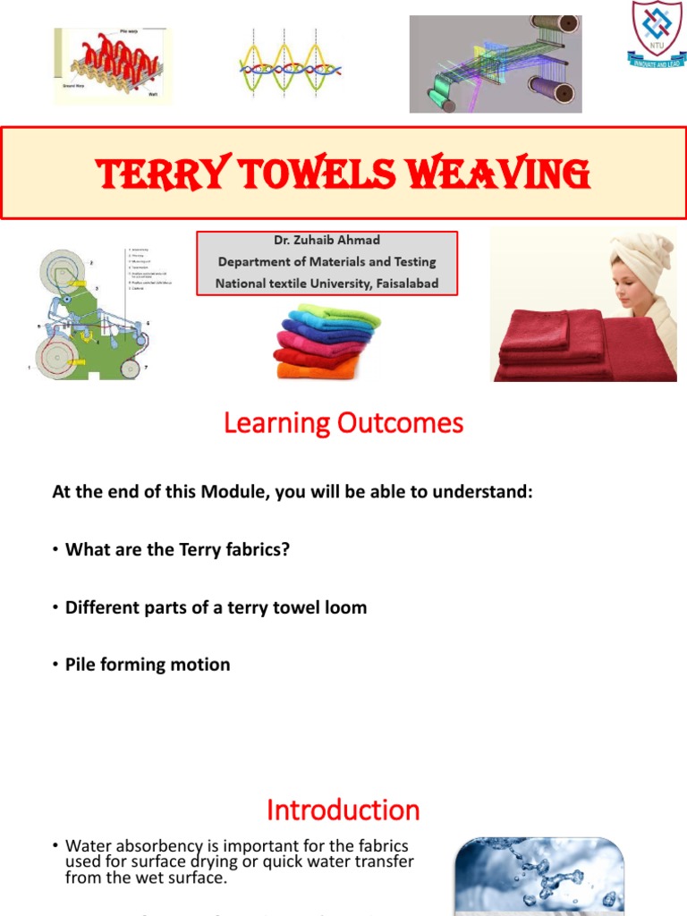 Terry Towels Weaving Guide | PDF | Textiles | Weaving