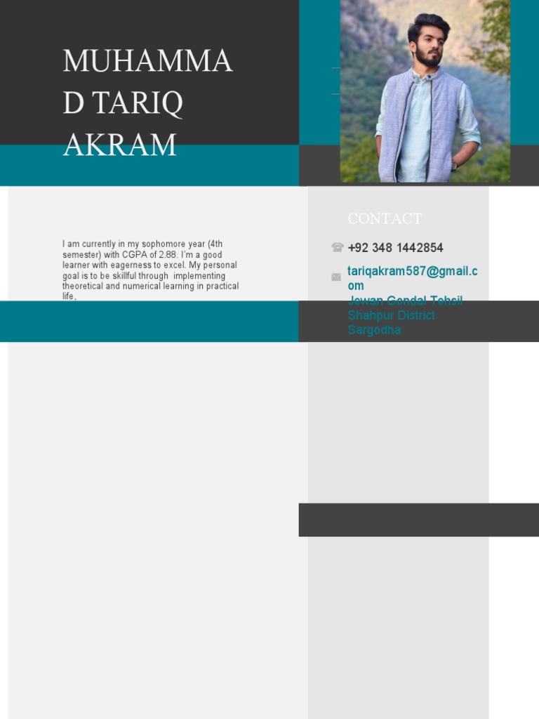 Muhamma D Tariq Akram: Abou T | PDF